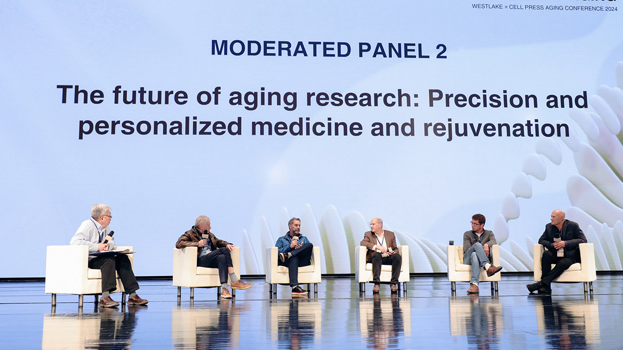 "Biology of Aging" Conference Day 2 - Moderated Panel on "The future of ...
